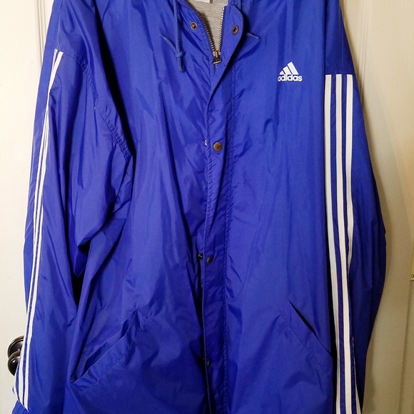 adidas | Jackets & Coats | Vintage Adidas Lightweight Jacket Xl Tall ...